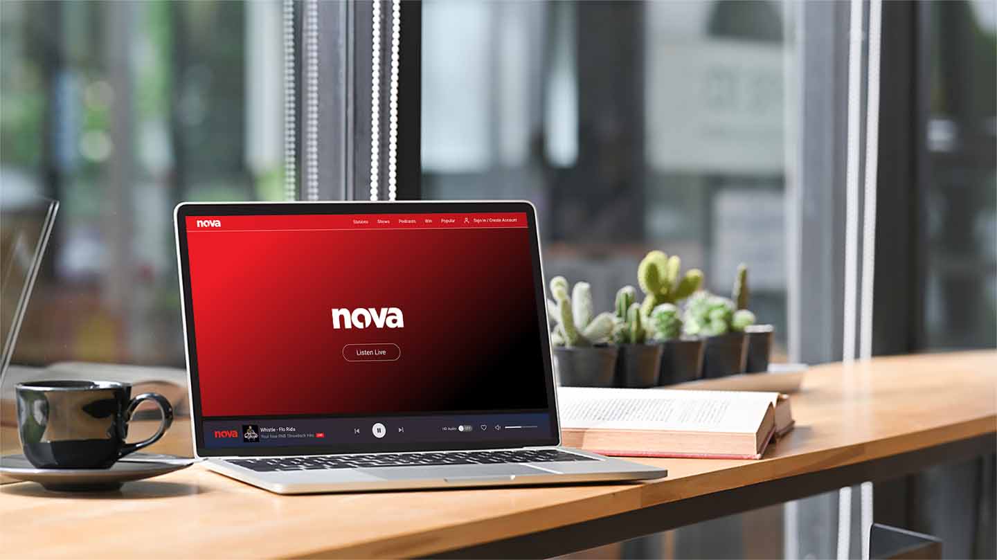 Nova Nation - ways to listen